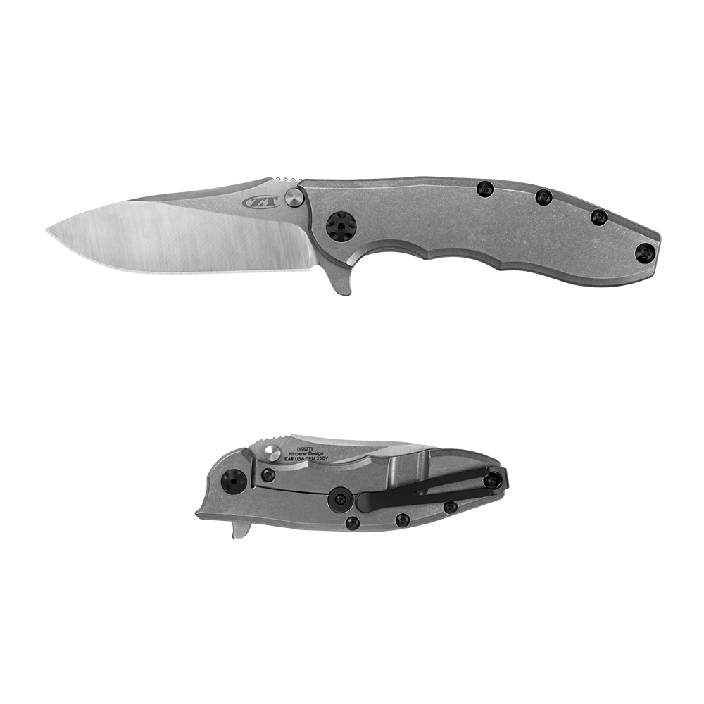 Zero Tolerance Folding Pocket Work Tactical Knife ZT-0562TI